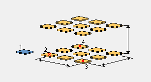 Copy objects using linear array tool | Trimble User Assistance