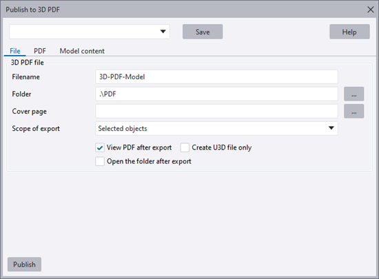3D PDF | Trimble User Assistance