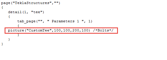 Customize the dialogs of custom components by using a text editor | Trimble User Assistance