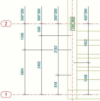 Add automatic dimensions to general arrangement drawings | Trimble User Assistance