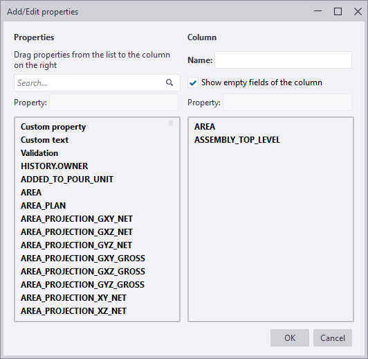 Batch editing of assemblies or cast units | Tekla User Assistance