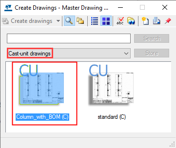 Create single-part, assembly and cast unit drawings using saved ...