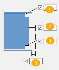 Wraparound gusset (58) | Tekla User Assistance
