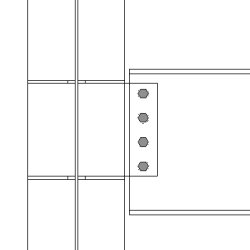 Column with stiffeners (186) | Trimble User Assistance