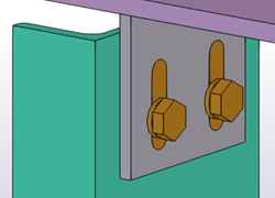 Create bolt holes | Tekla User Assistance