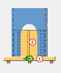 Box column base plate (1066) | Tekla User Assistance