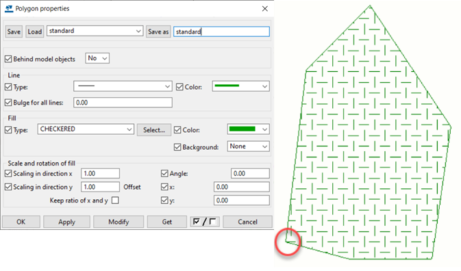 Create custom hatch patterns | Trimble User Assistance