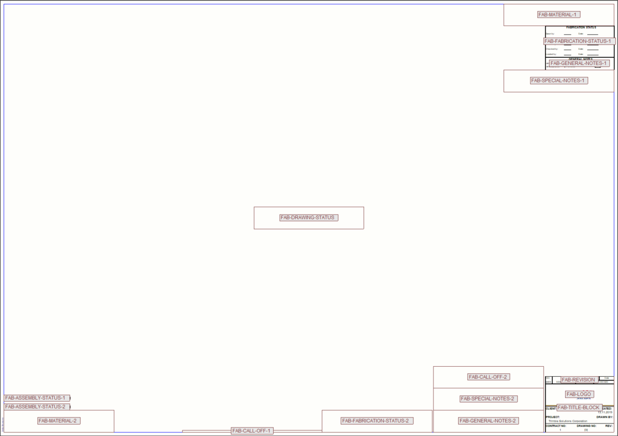 Example: Use different table sets for different drawing sizes within a drawing layout | Trimble ...