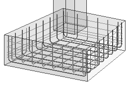 Pad footing reinforcement (77) | Trimble User Assistance