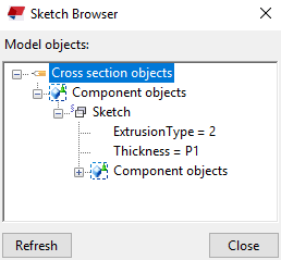 Example: Create a symmetric C-shaped profile by sketching | Trimble User Assistance