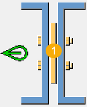 Twin profile connection plate (1046) | Trimble User Assistance