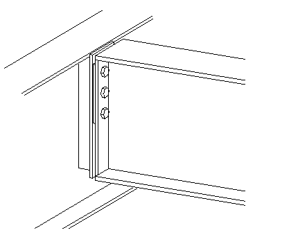 Partial stiff end plate (65) | Tekla User Assistance