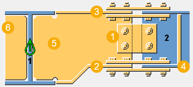 Beam to beam stub connection (135) | Tekla User Assistance