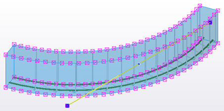 Examples: Rebar sets in curved structures | Tekla User Assistance