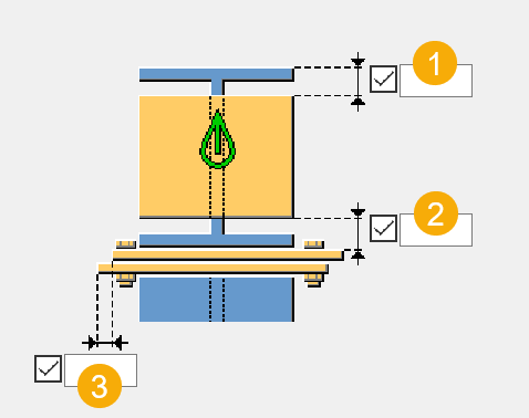 Seating cap plate (2) | Trimble User Assistance
