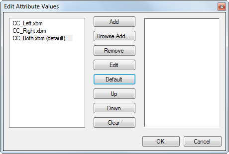 Example: Add a list with images in a custom component dialog | Trimble User Assistance