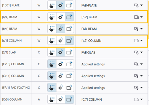 Fabrication drawings - better, more extensive Smart create results ...