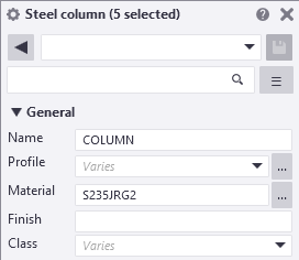 View and modify object properties in the property pane | Trimble User Assistance