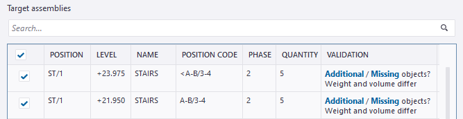 Batch editing of assemblies or cast units | Tekla User Assistance