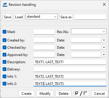 TEXT1, TEXT2, TEXT3 | Trimble User Assistance