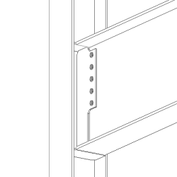 Column with stiffeners W (182) | Trimble User Assistance