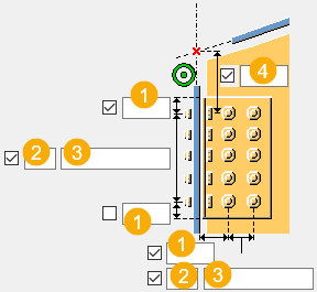 Wraparound gusset (58) | Tekla User Assistance