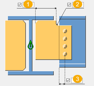 Shear plate to top special (38) | Tekla User Assistance