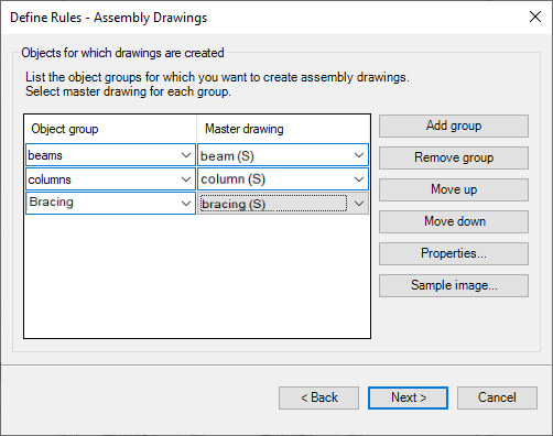 Master drawing types | Trimble User Assistance