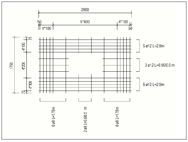 Create a drawing view for a reinforcement mesh | Trimble User Assistance