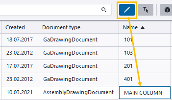Modify drawing names and titles | Trimble User Assistance