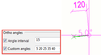 Snapping in drawings | Trimble User Assistance