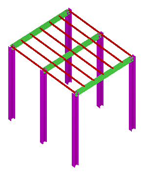 Generation of purlins (50) | Trimble User Assistance