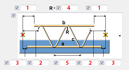 Viga arriostrada (88): Pestaña Dibujo | Tekla User Assistance