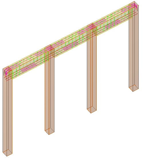 Armadura Viga Continua | Tekla User Assistance
