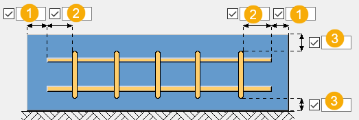 Zapata continua (75) | Tekla User Assistance