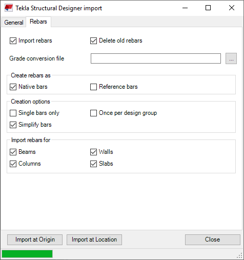 Otras mejoras en la interoperabilidad | Tekla User Assistance