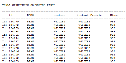 Ejemplo: Conversión de objetos IFC en objetos de Tekla Structures de una sola vez | Trimble User ...