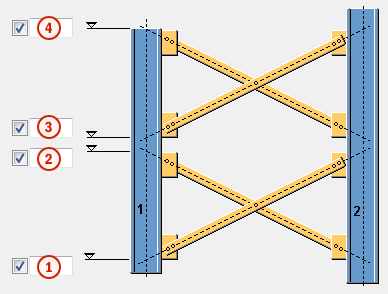 Arriostramiento con tensor (13) | Tekla User Assistance