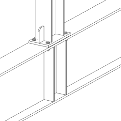 Parte vertical a viga | Tekla User Assistance