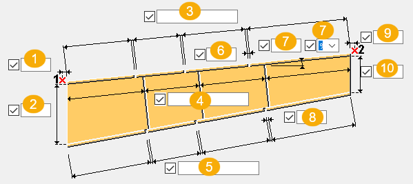 Viga sección variable 2 (S45) | Tekla User Assistance