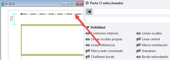 XS_DRAWING_PART_REFERENCE_LINE_TYPE | Trimble User Assistance