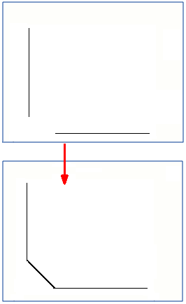 Crear chaflanes en los dibujos | Trimble User Assistance
