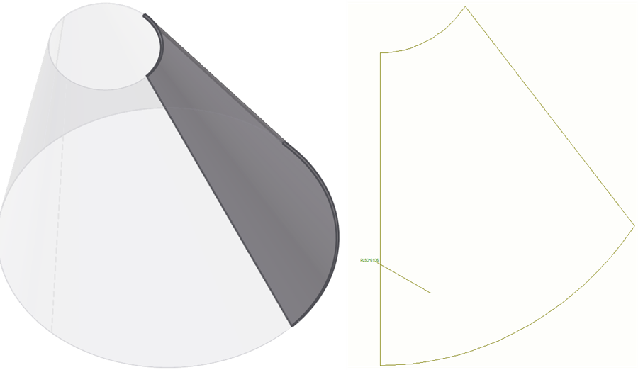 Crear una placa alabeada de acero | Trimble User Assistance