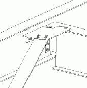Gousset d’angle croix (60) | Tekla User Assistance