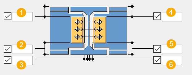 Two sided angle cleat (25) | Tekla User Assistance