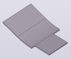 Een conische of cilindrische gezette plaat maken | Tekla User Assistance