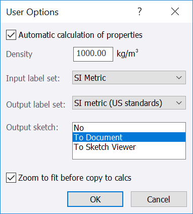 Adjust Section Designer settings | Tekla User Assistance