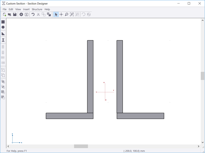 The Section Designer | Trimble User Assistance